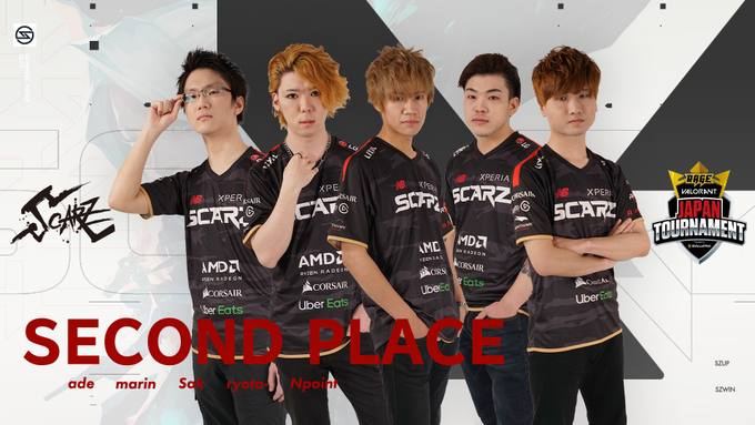 【VALORANT】RAGE VALORANT JAPAN TOURNAMENT -結果報告- | SCARZ Official Site