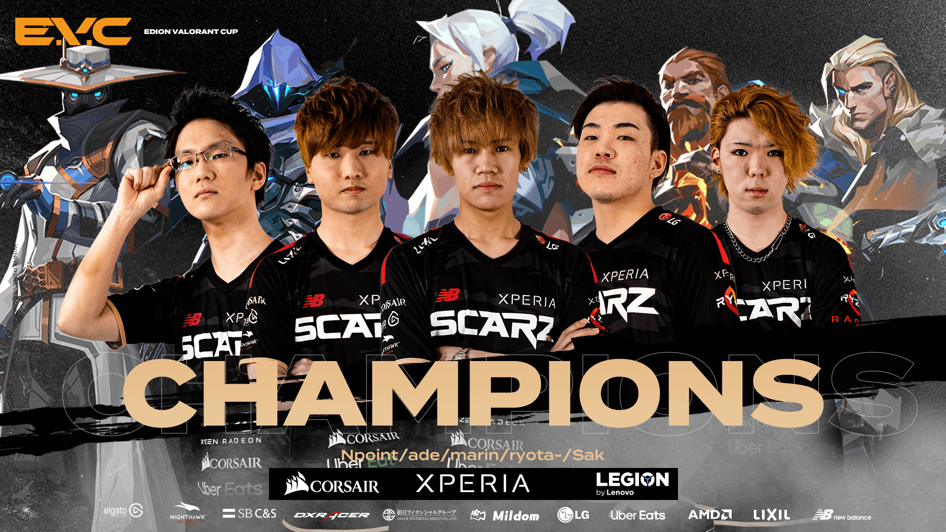 【VALORANT】EDION VALORANT CUP 優勝!!! | SCARZ Official Site