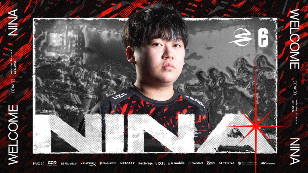 【R6S】Nina選手加入のお知らせ | SCARZ Official Site